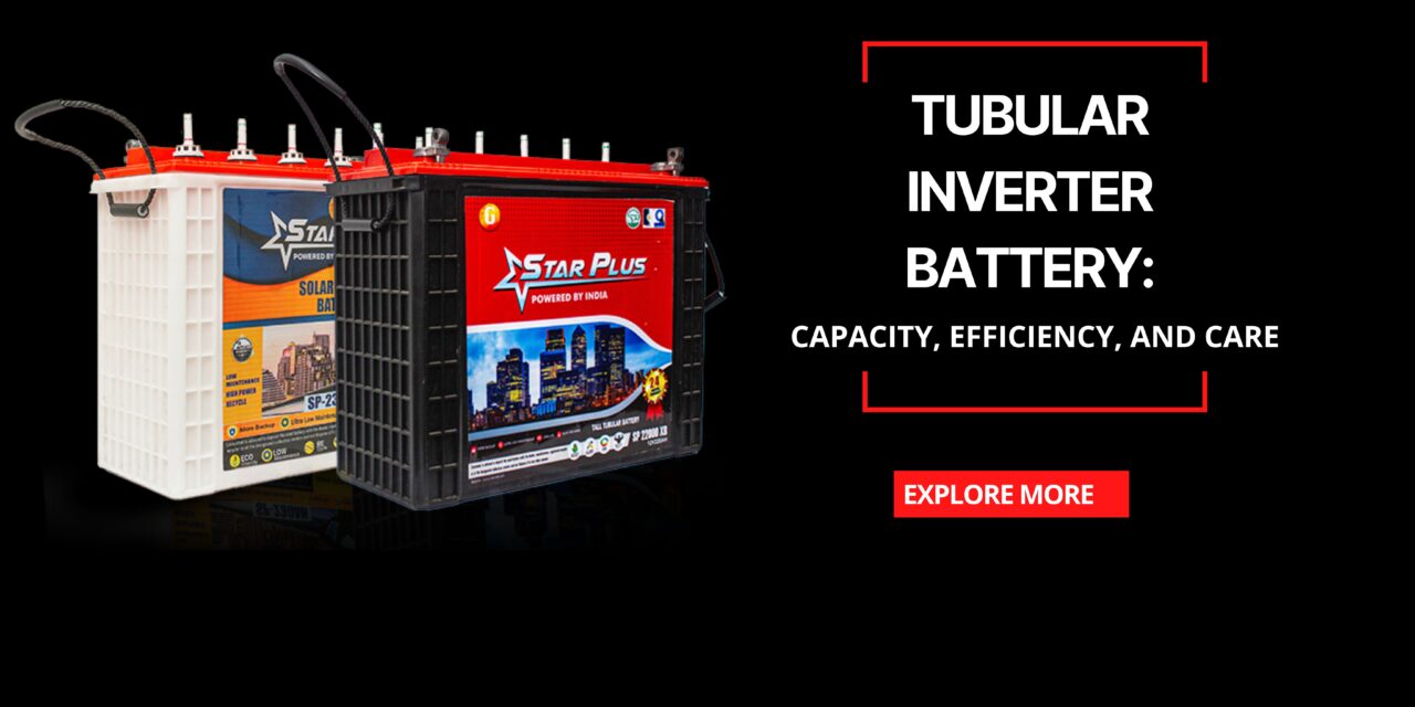 Tubular Inverter Battery: Capacity, Efficiency, and Care