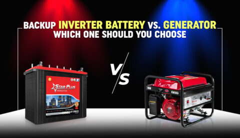 Backup Inverter Battery vs. Generator: Which One Should You Choose
